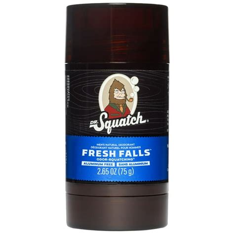 Dr Squatch Natural Deodorant For Men Fresh Falls Walmartca