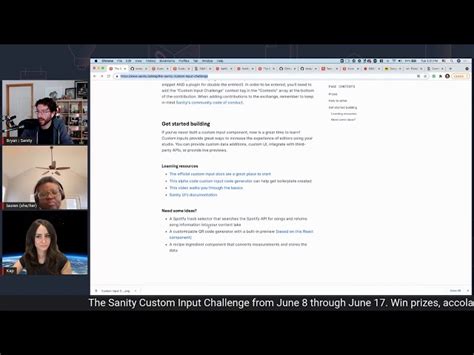 The Sanity Custom Input Challenge Sanity
