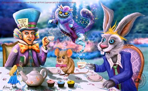 Mad Hatters Tea Party Uproar Design And Print