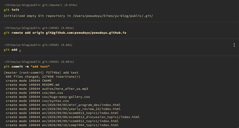 Hugo GitHub Action搭建你的博客自动发布系统 Pseudoyu
