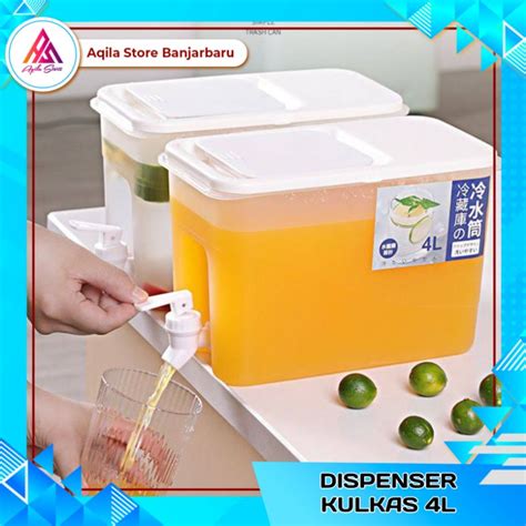 Jual Dispenser Kulkas 2liter Dispenser Jus Portable Tempat Air