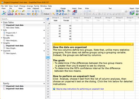 graphpad prism 8 user guide a brief tour of prism