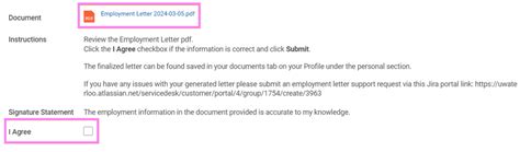 Reference Letter Request Workday University Of Waterloo