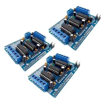 Amazon 3pcs Motor Shield 4 Channel L293D H Bridge DC Motor Control