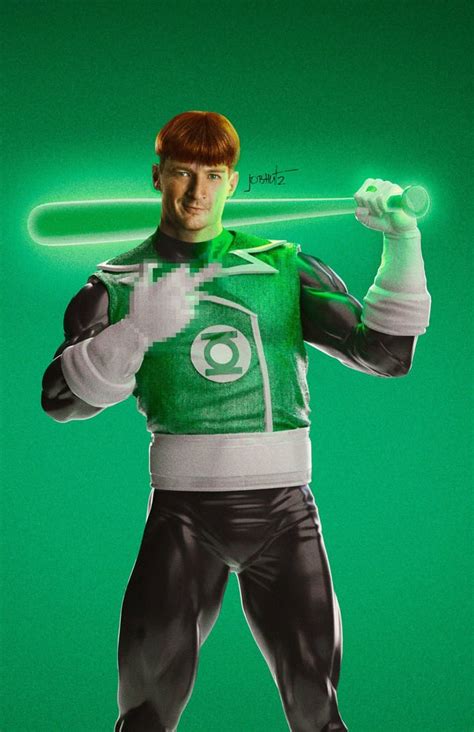 Nathan Fillion As Guy Gardner Art By Jobhutz Rdcu