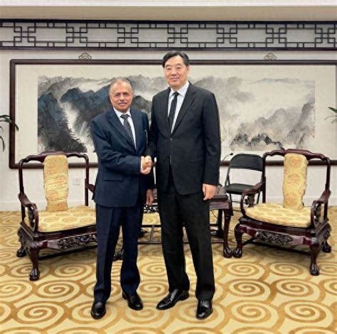 中国政府中东问题特使翟隽会见也门驻华大使梅塔米新浪财经新浪网