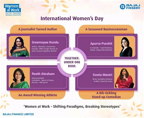 Bajaj Finserv On Linkedin Bajajfinserv Bajajfinance Internationalwomensday2022 Iwd2022