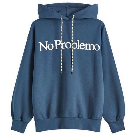 No Problemo Mens Hoodie In Navy Noproblemo