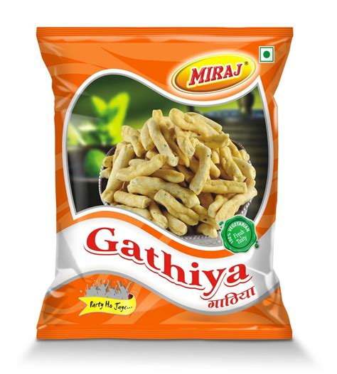 Miraj Gathiya Namkeen 30gm At ₹ 5 Piece In Rajsamand Id 14716130712
