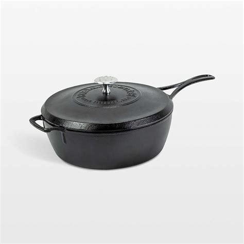 Lodge Blacklock 4 Qt Deep Skillet Crate And Barrel