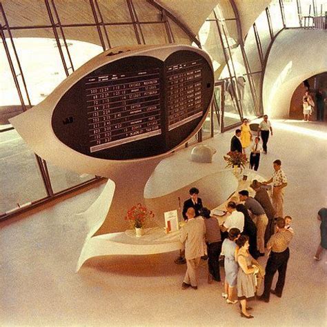 Twa Terminal At Jfk Airport In Nyc Designed By Architect Eero Saarinen