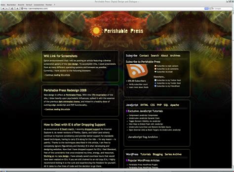 Perishable Press Quintessential Screenshot Gallery Perishable Press