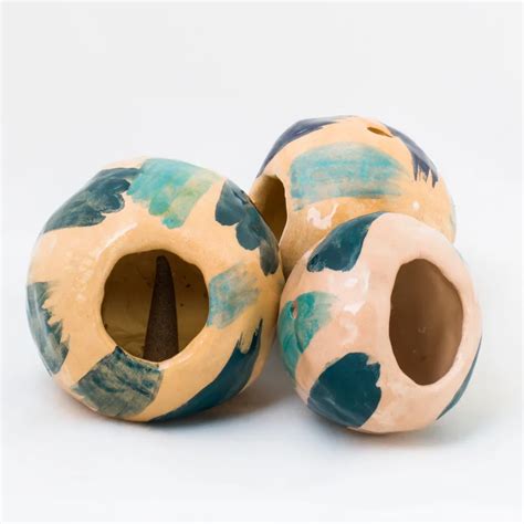 کمدا قیمت و خرید جا عودی رنگ ابی نخودی سایز 6سانتی متر