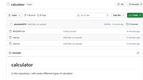 Muhammad Abdullah On Linkedin Github Calculatorproject Typescript