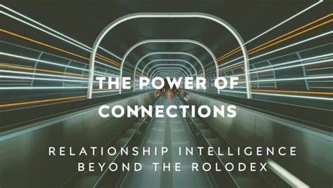 Unlocking The Power Of Relationship Intelligence