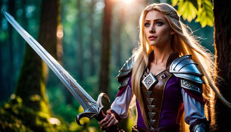 Rapunzel As A Warrior From Warcraft By Musclefan1988 On Deviantart