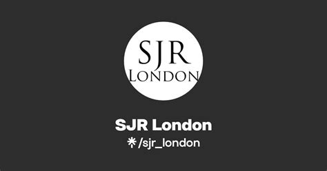 Sjr London Instagram Tiktok Linktree