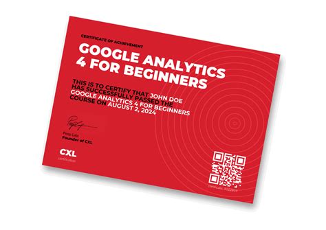 Google Analytics 4 Course GA4 For Beginners CXL