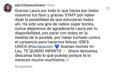 Alba De EjercitoPausiniano On Twitter SIMPLEMENTE Gracias