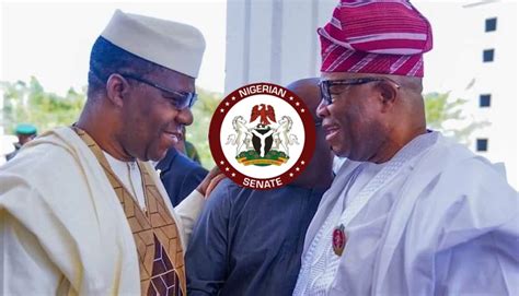 Senate Denies Rift Between Akpabio And Bamidele Reaffirms Unity In