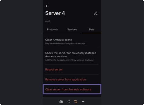 Removing Amnezia Services And Protocols From The Server Amnezia Docs