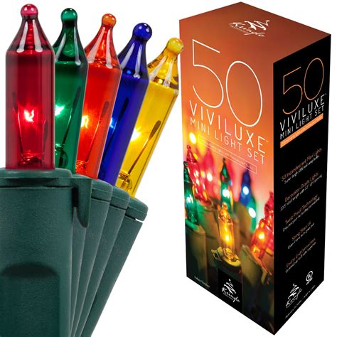 Viviluxe TM Multicolor Mini String Lights Yard Envy