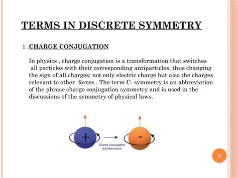 Symmetry Transformation Or Operations In Particle Physics Pptx