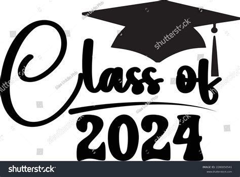 Class 2024 Print Ready Design Stock Vector Royalty Free 2280050541