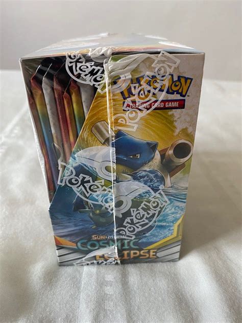 Pokemon Cosmic Eclipse Booster Box Hobbies Toys Toys Games On