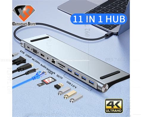 11 In 1 Type C Hub Usb3 0 Multi Interface Expansion Usb C Hub Docking Station Price 40 00 In