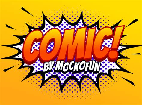 Comic Font Generator Mockofun
