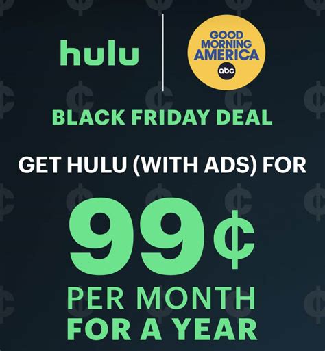 Hulu Black Friday 2024 Deal Not Working Siana Robinetta
