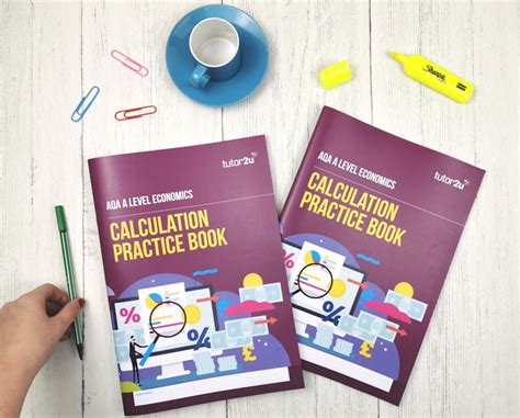 Calculation Practice Book For Aqa A Level Economics Shop Tutor2u