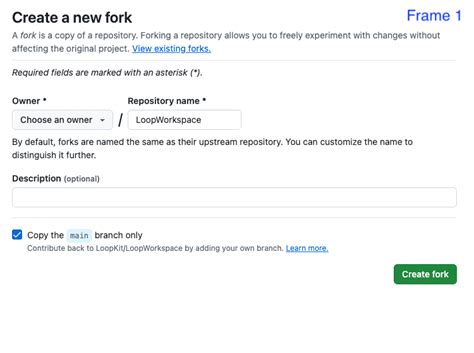 Prepare Fork Loopdocs