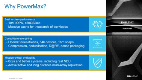 PowerMax Plans For Storage Class Memory And NVMeoF ApplyIT