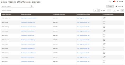 Config Simple Products Magento Extension VTNetzwelt