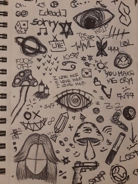 Grunge Doodles Easy