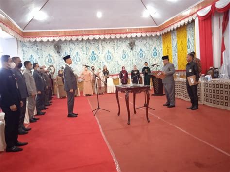 Sofyan Mokoginta Resmi Jabat Sekertaris Daerah Kota Kotamobagu