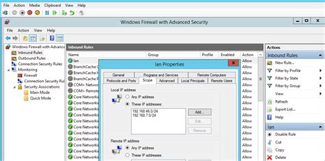 Firewall Settings For Windows 7 On Seporate Subnet Spiceworks Support