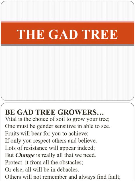 Gad Tree Pdf