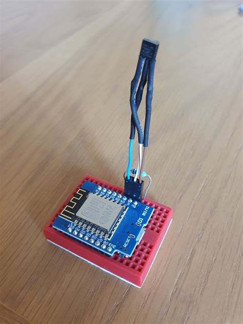 Building A Temperature Sensors For Home Assistant Wemos D Mini With Ds B Build Guide