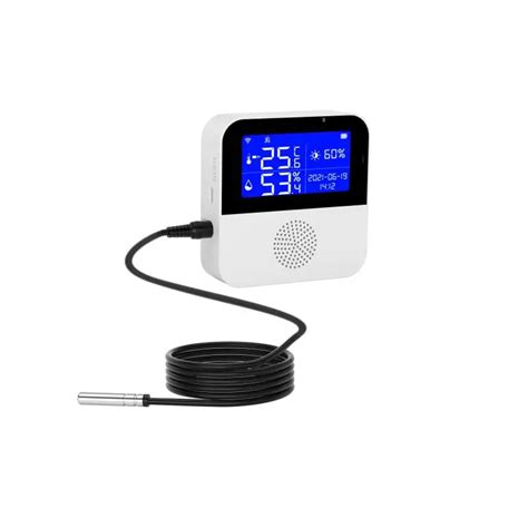 Tuya Smart Home WIFI Temperatura Sensor De Umidade Alarme Indoor
