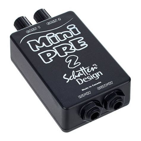 Schatten Design Mini Pre 2 Acoustic Preamp Thomann Danmark