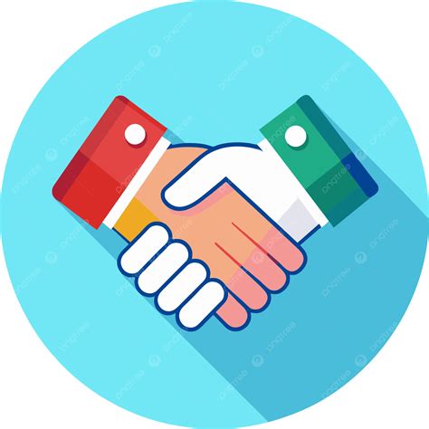 Handshake Logo 3d