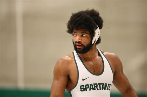 Cameron Caffey Wrestling Michigan State University Athletics