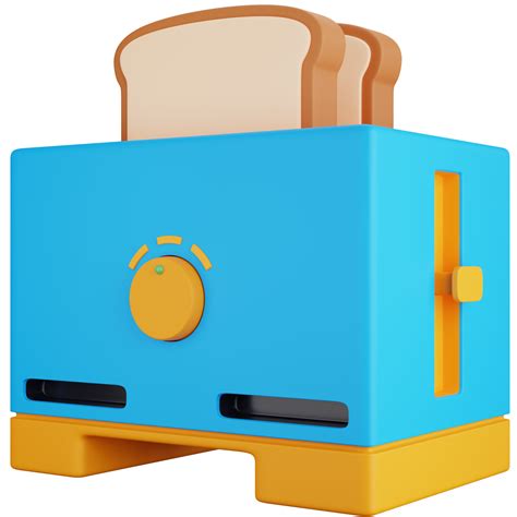 3d Icon Illustration Baking Bread 21460655 Png