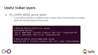 Years Of Open Drivers Including The State Of Vulkan In Mesa Ppt