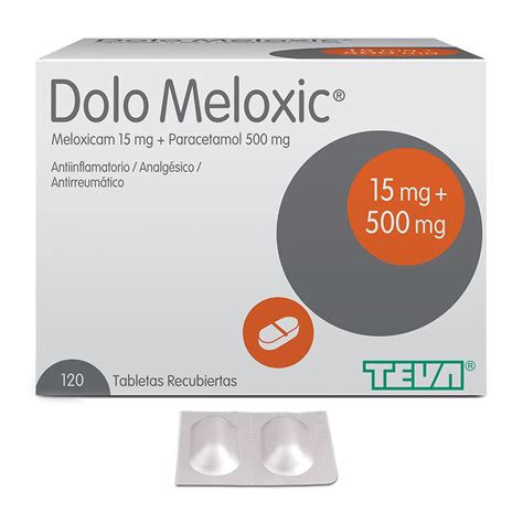 Dolo Meloxic Analgésico Descripción Dosis Indicaciones Y Precio