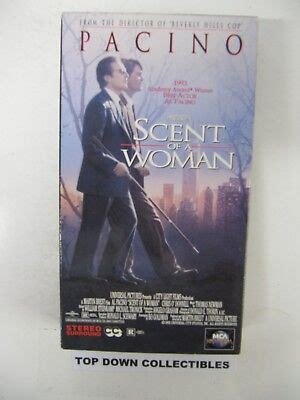 Scent Of A Woman Al Pacino Chris O Donnell VHS Movie EBay