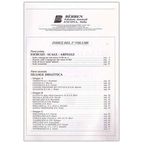 La Tecnica Della Fisarmonica Vol 3 La Tecnica Della Fisarmonica Vol 3